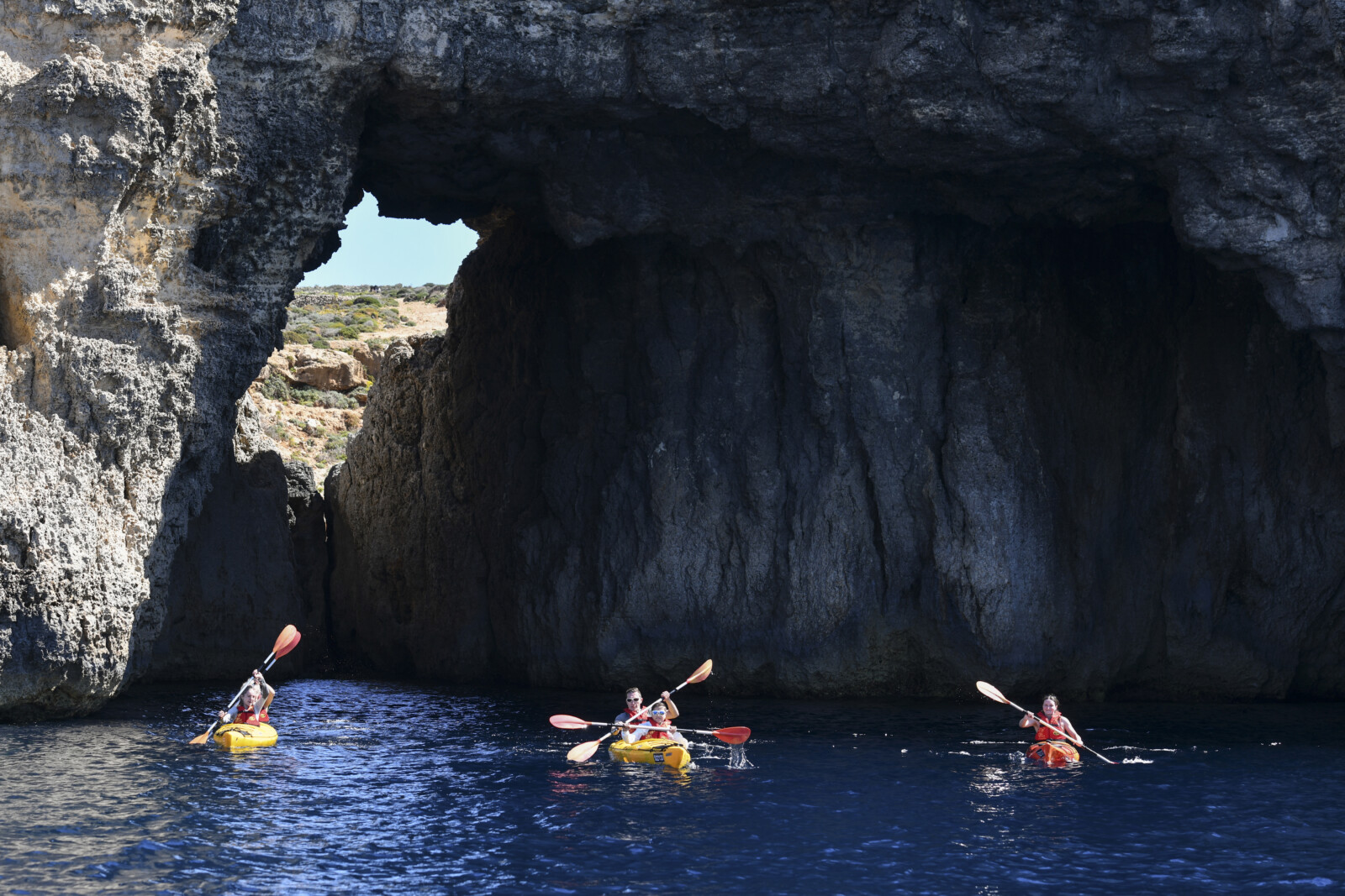 Kayak: lo sport della lunga estate maltese - Destinazione Malta Academy